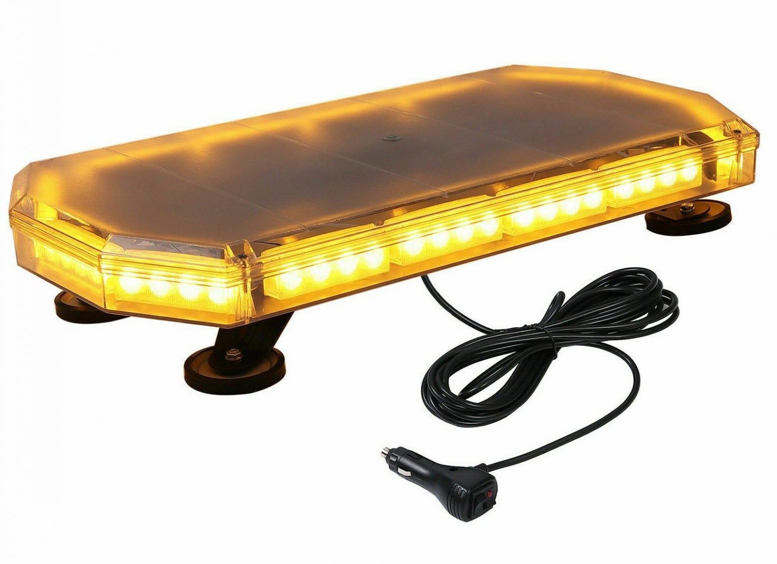 12V Amber 56 LED Flashing Beacon - Angel Sales
