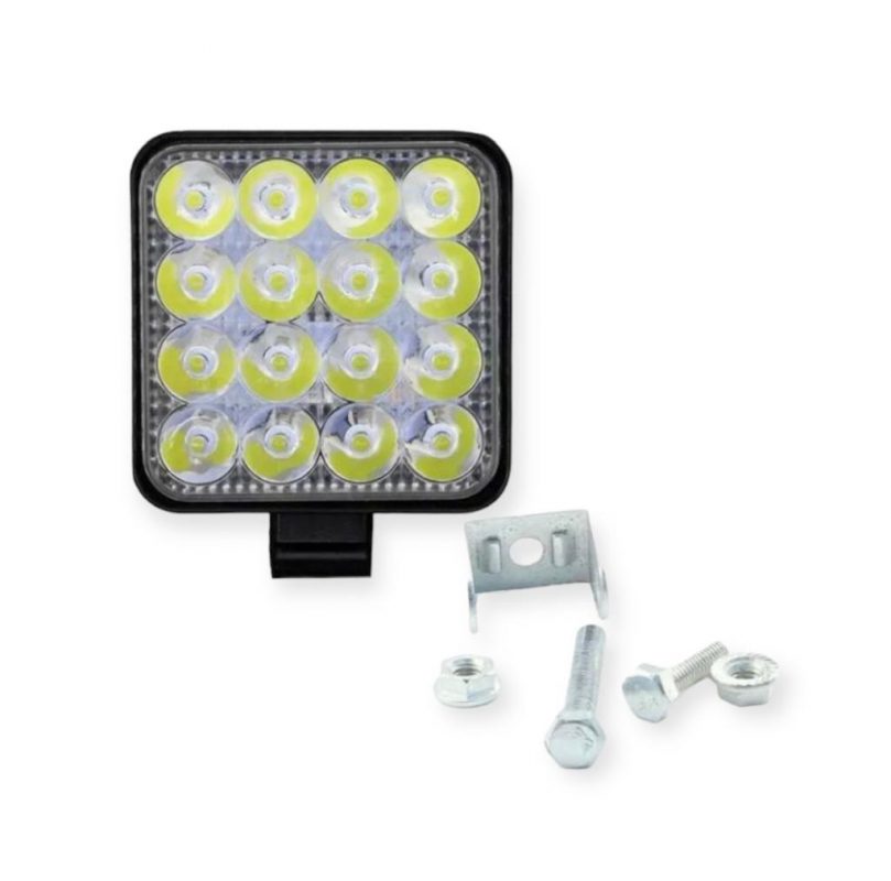 48W Square LED Work Light - Angel Sales